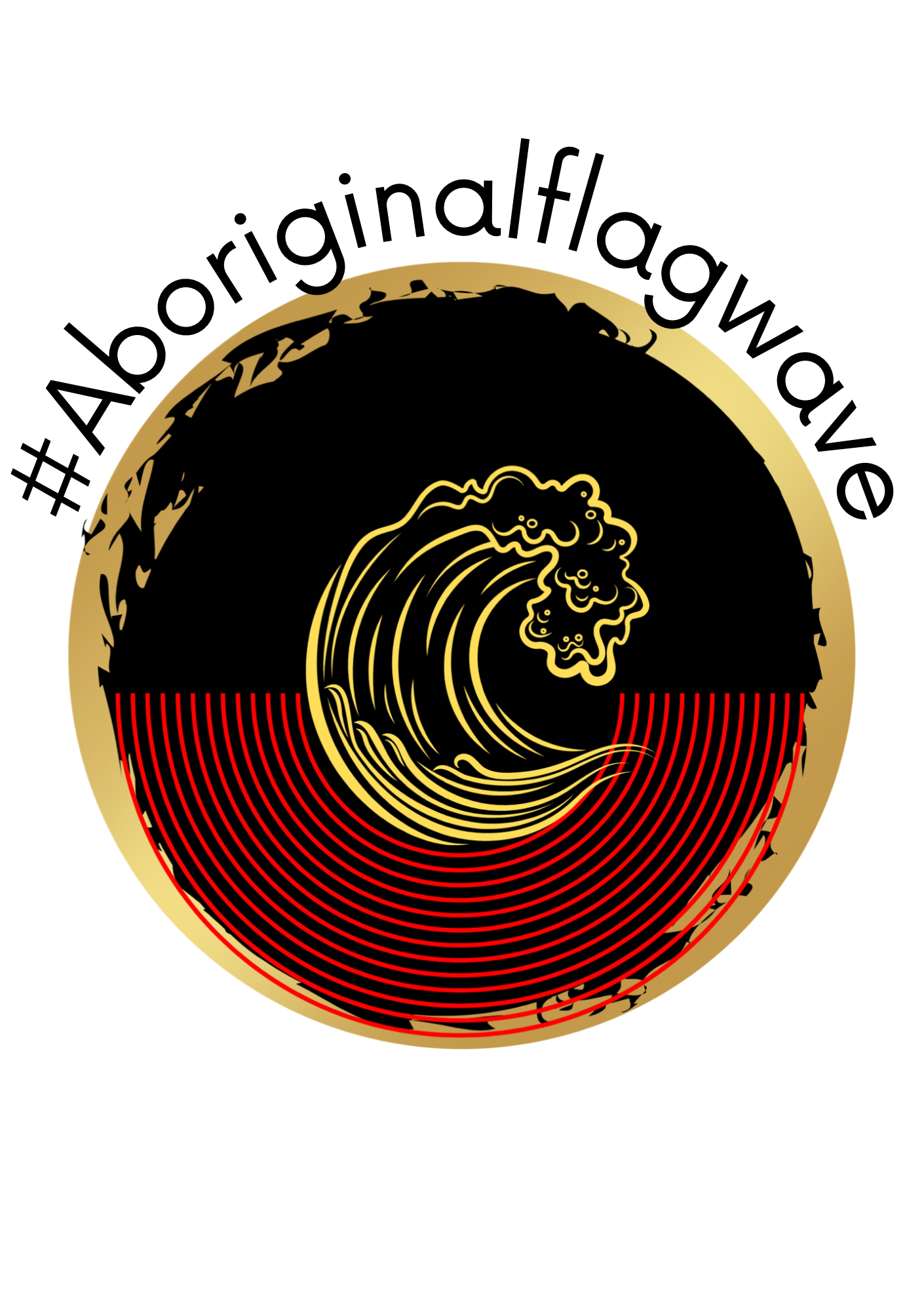 Aboriginal Flag Wave Collection – Olivene's Creations